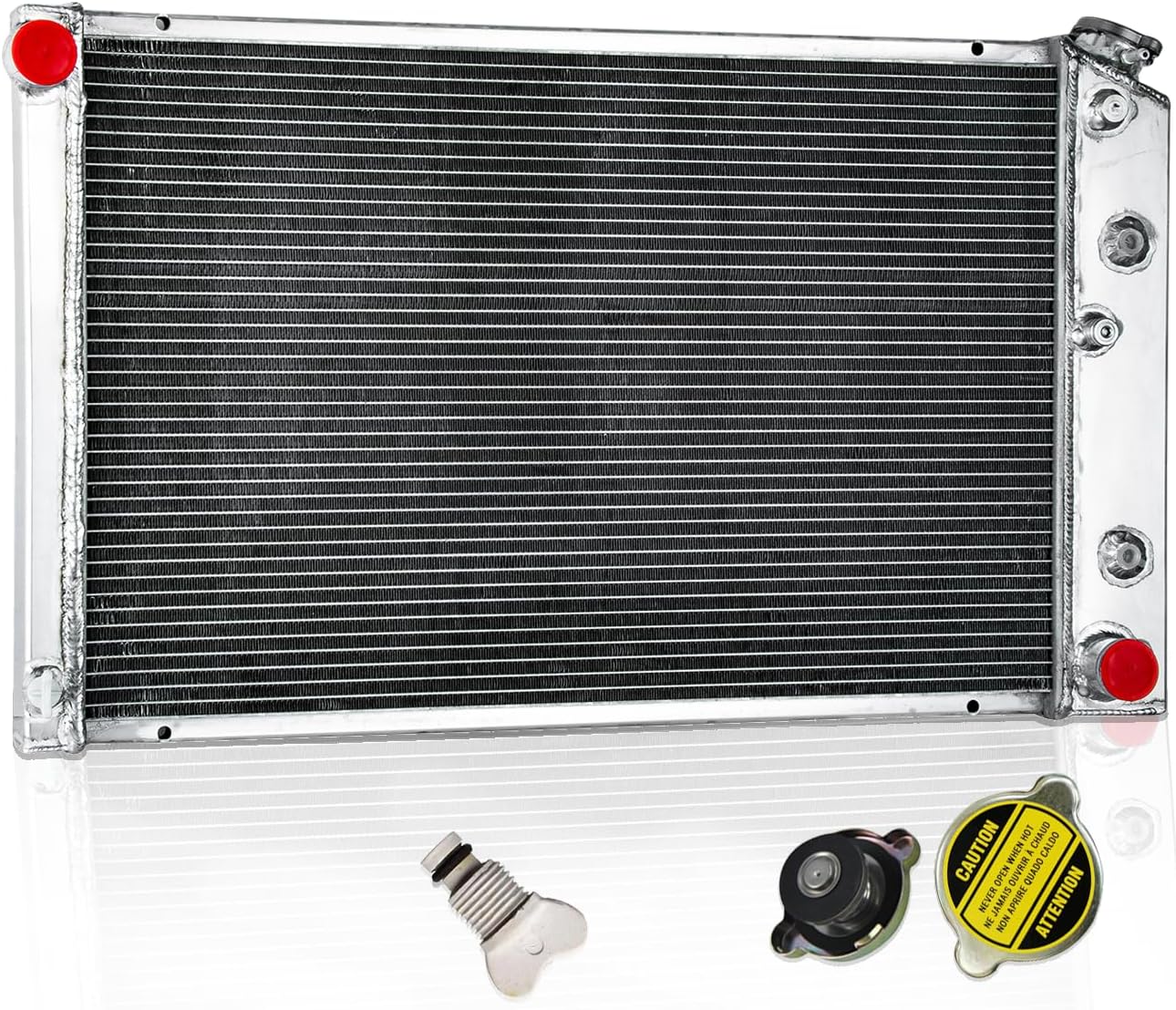 Amazon.com: CU162 26 1/4 Inch 3 Row Core All Aluminum Radiator ...