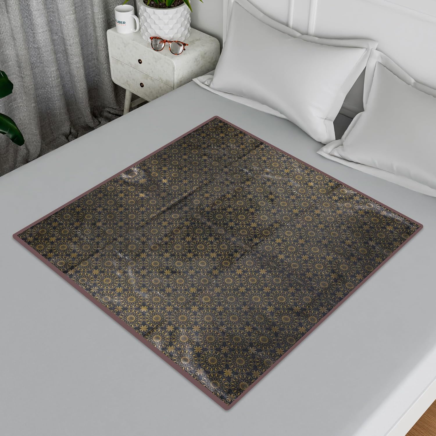 Buy Kuber Industries Food Mat | Bedsheet Protector for Home | Bed ...