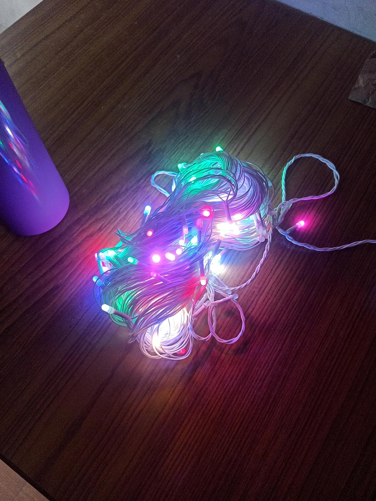 Buy Desidiya 200 LED 45 Meter Black/White Led Rice Lights with 8 ...