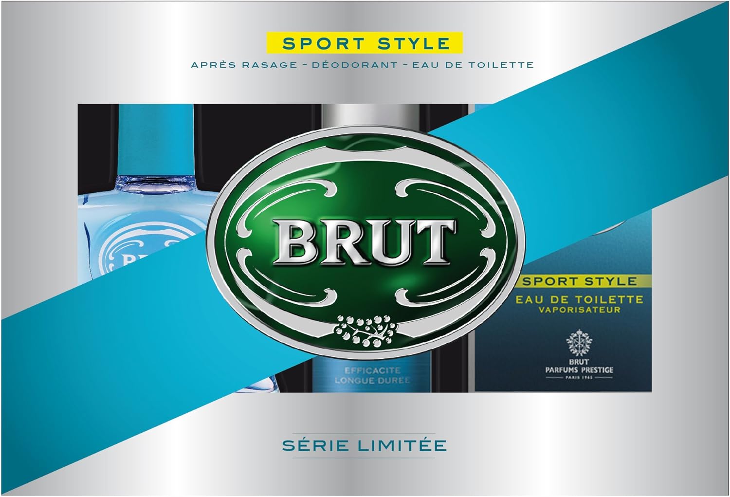 Brut gift set - perfume 100ml + Deospray 200ml + After Shave 100ml ...