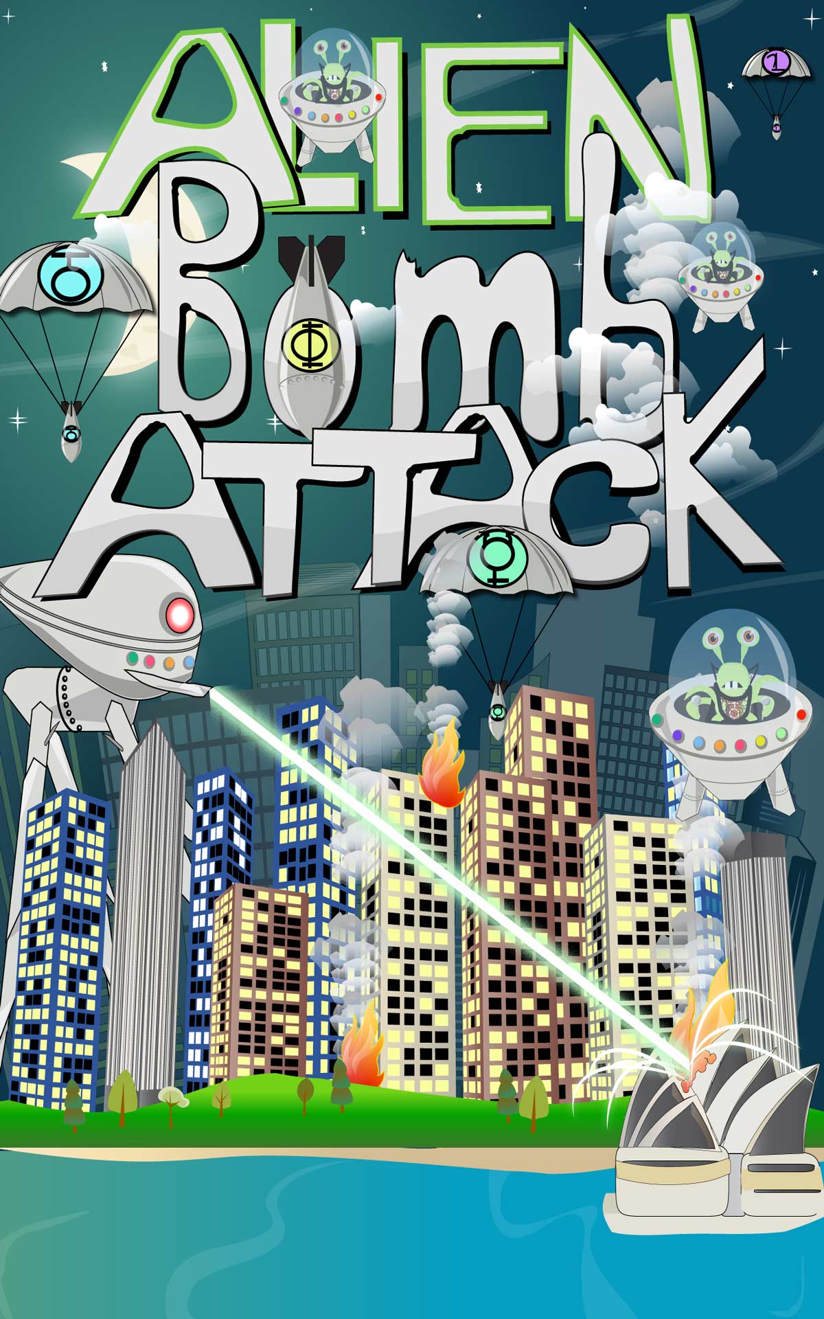 Alien Bomb Attack:Amazon.co.jp:Appstore for Android