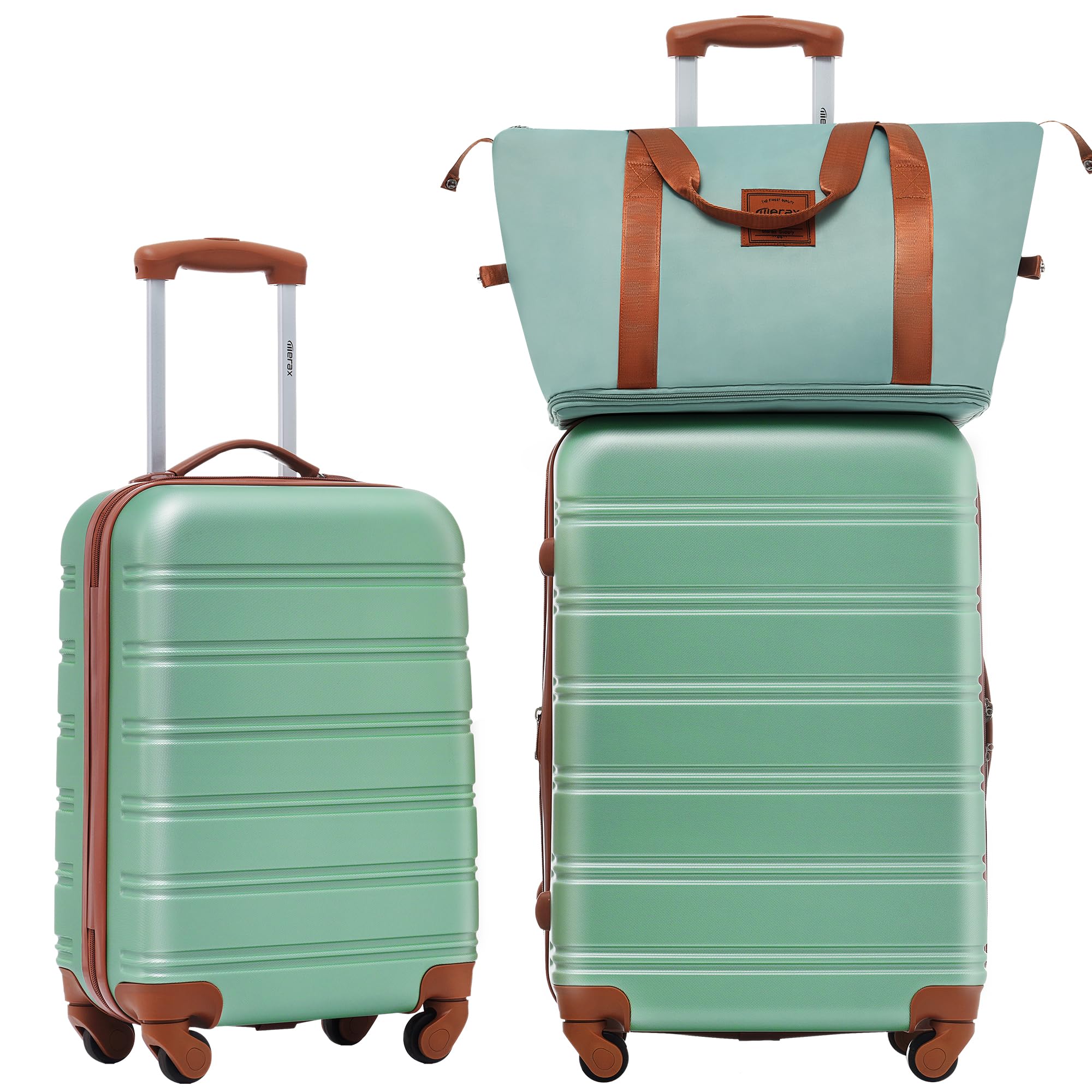 Snapklik.com : Merax Luggage Sets Of 3 Piece 20 24 IN Carry On Luggage ...