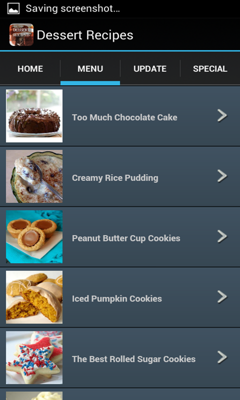 Dessert Recipes Free! - App on Amazon Appstore