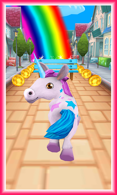 Unicorn Run 3D - App on Amazon Appstore