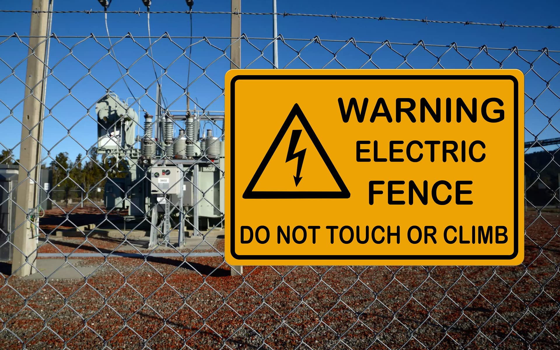 High Voltage Electric Fence Prison Security Electric Fence And High...