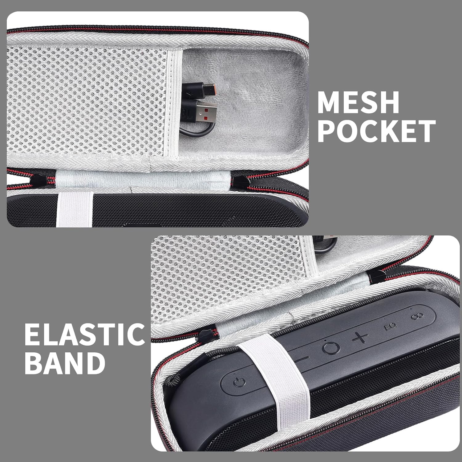 Soundlink Plus Aenllosi Hard Case Replacement For Tribit XSound Surf/Go ...