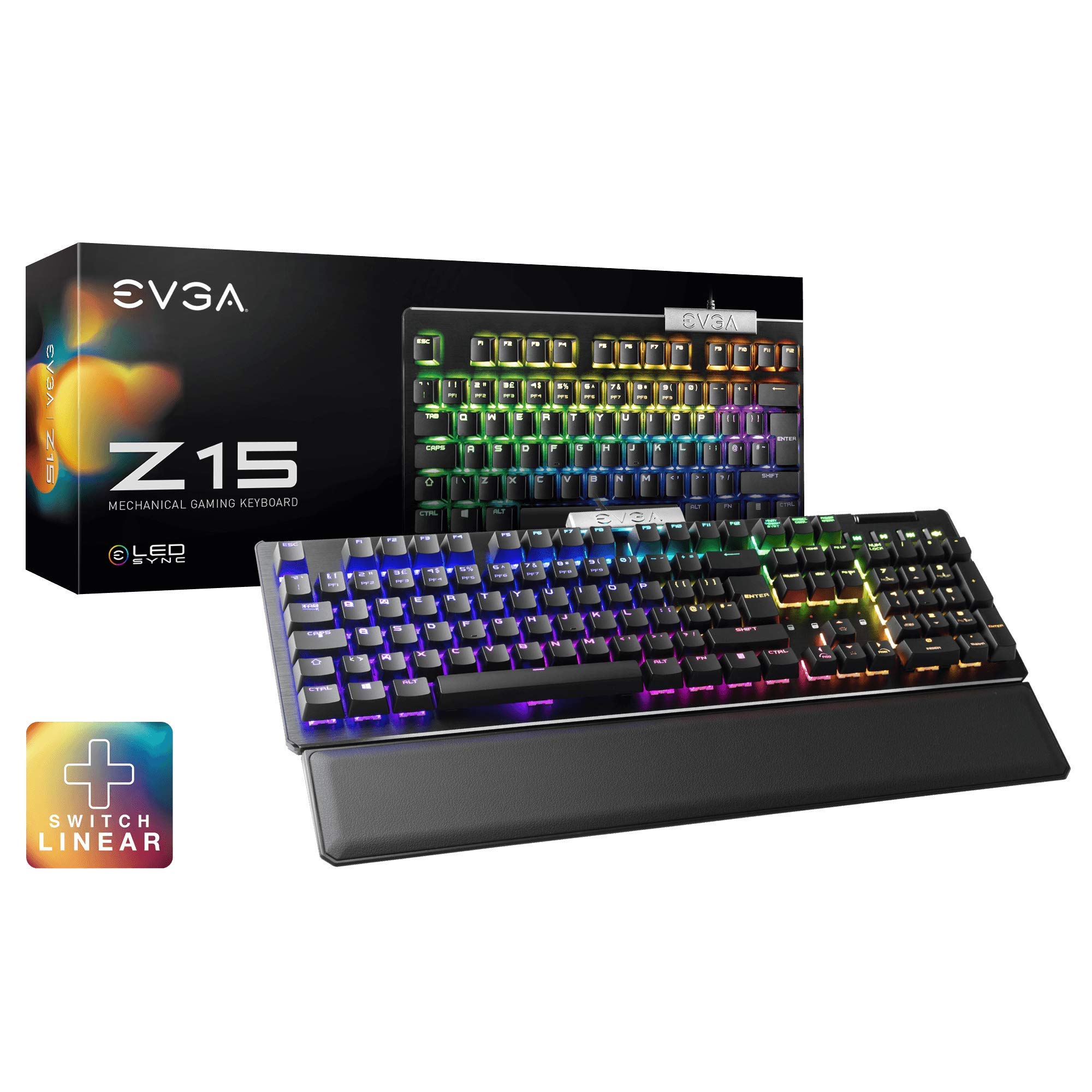Buy EVGA Z15 Rgb Gaming Keyboard, Rgb Backlit Led, Hot Swappable ...