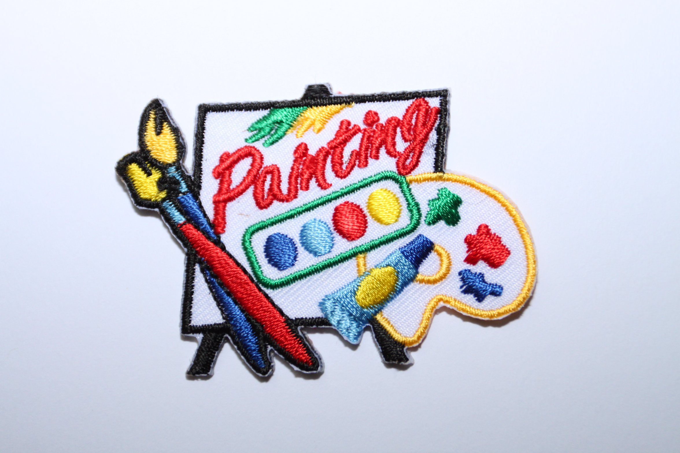 Amazon.com: FUN PATCHES - PAINTING - IRON-ON PATCH - Girl Scouts and ...