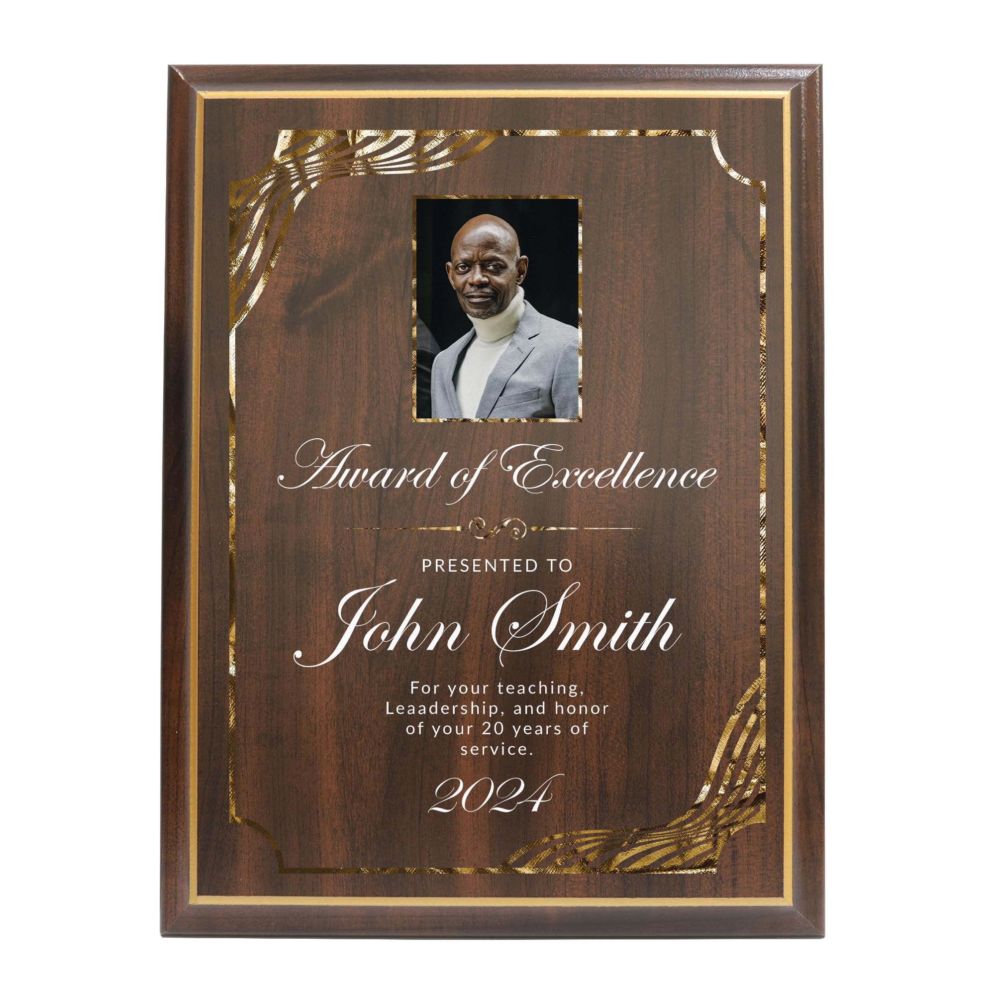 Amazon.com: 9" x 12" Custom Wall Plaque for Awards and Recognition ...