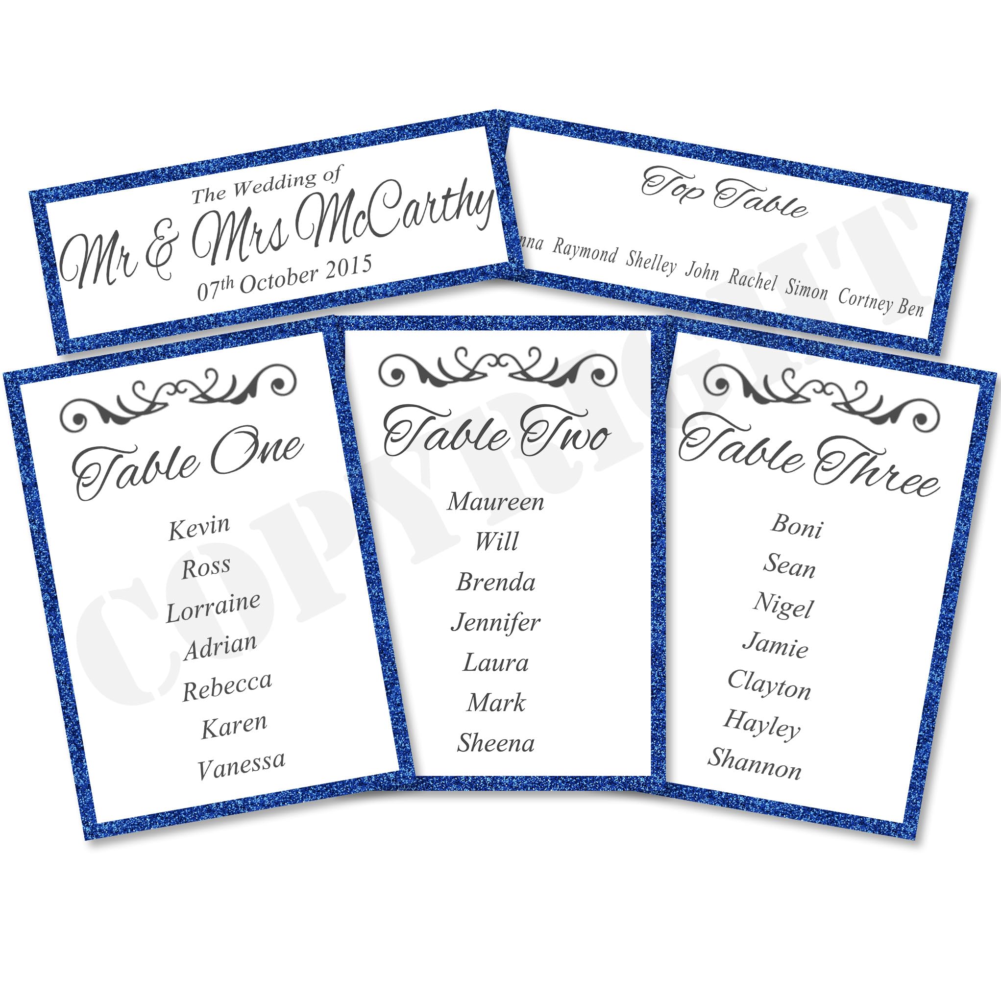 Wedding Seating Charts Name Placements Table Place Cards For Wedding