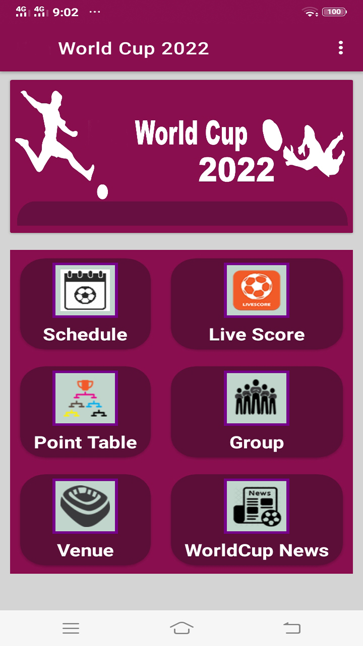 Qatar World Cup 2022 schedule - App on Amazon Appstore