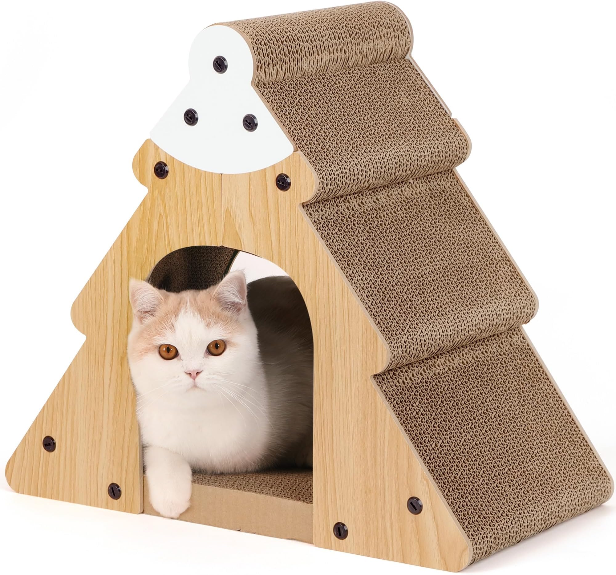 Amazon.com : FUKUMARU Cat Scratcher, Cat Tunnel Scratcher for Indoor ...