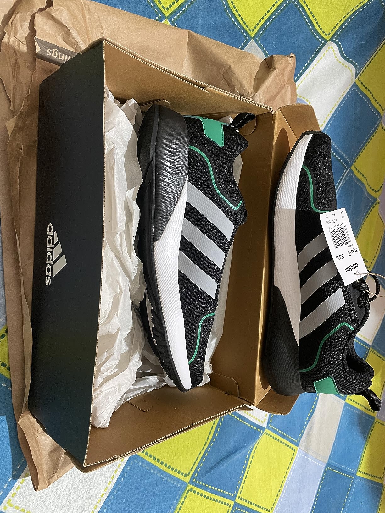 Buy Adidas Men Synthetic RayRun M Running Shoe CBLACK/Stone/COUGRN (UK ...