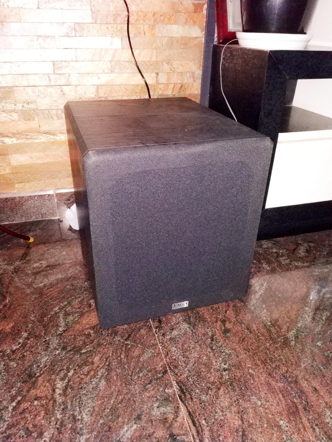 TAGA HARMONY Harmony TSW-90 95 Watt Subwoofer (Black) Price: Buy TAGA ...