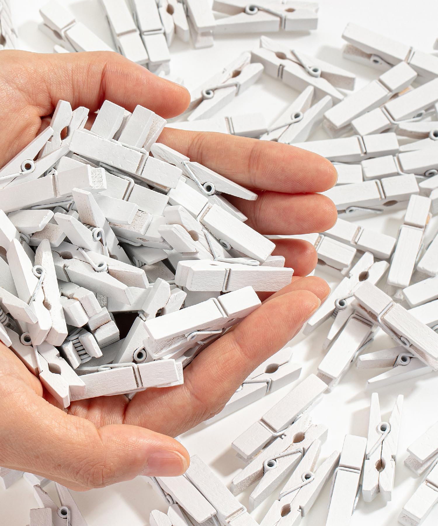 Amazon.com: Mr. Pen- Wooden Clothes Pins, Natural Wood, 132 pcs, 1.4 ...