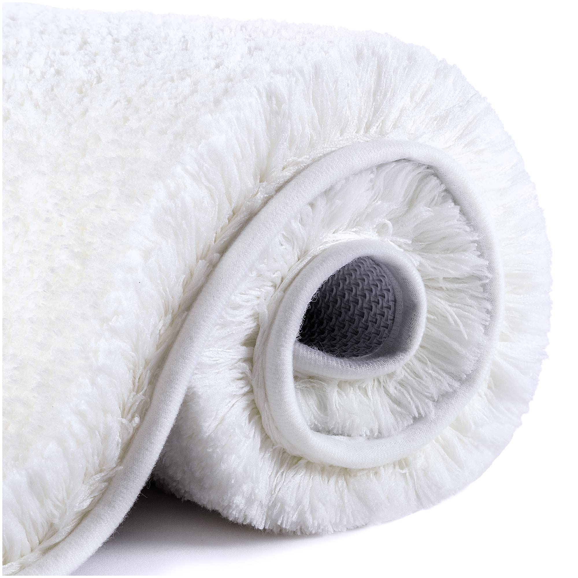 VANZAVANZU Extra Large Bath Mat 24"x36" Ultra Soft Absorbent Non Slip ...