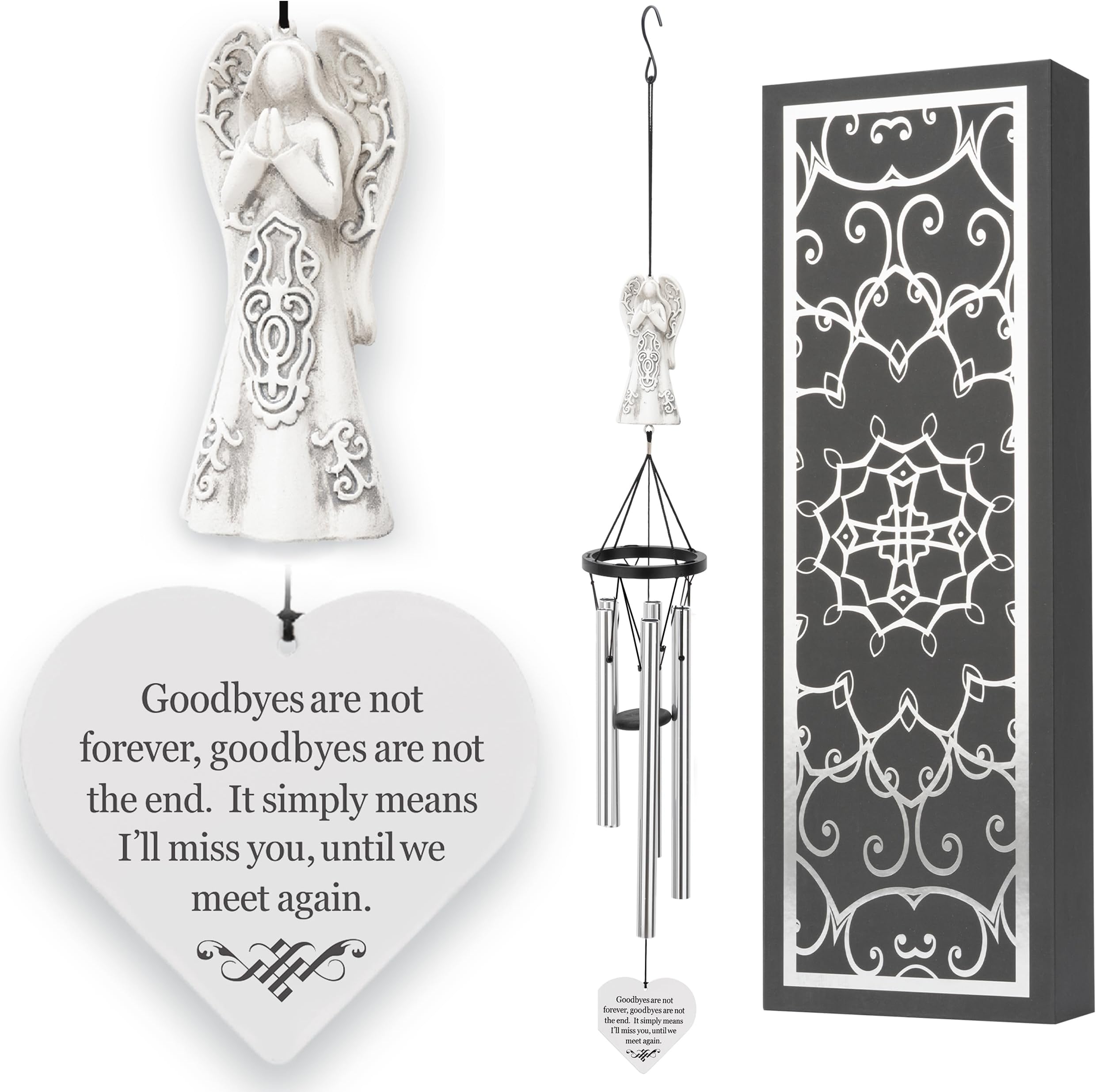 Amazon.com : Memorial Windchimes - I Thought of You with Love Today ...