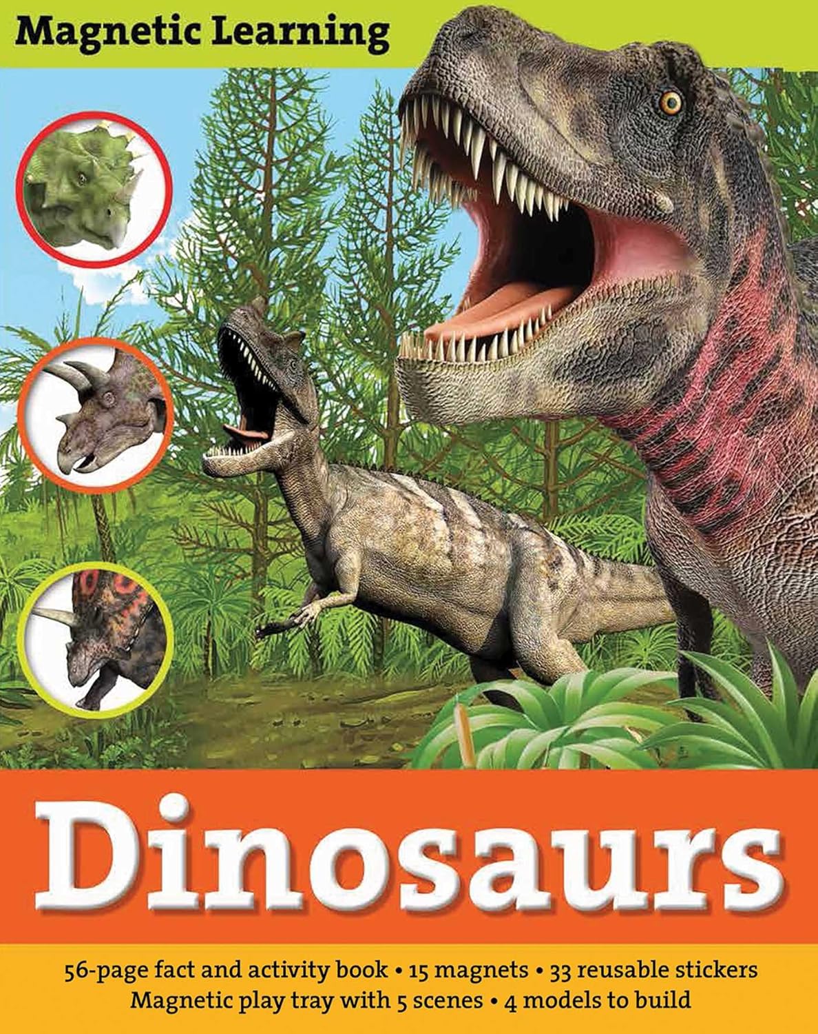 Magnetic Learning: Dinosaurs: Chevat, Richie: 9781626863323: Amazon.com ...