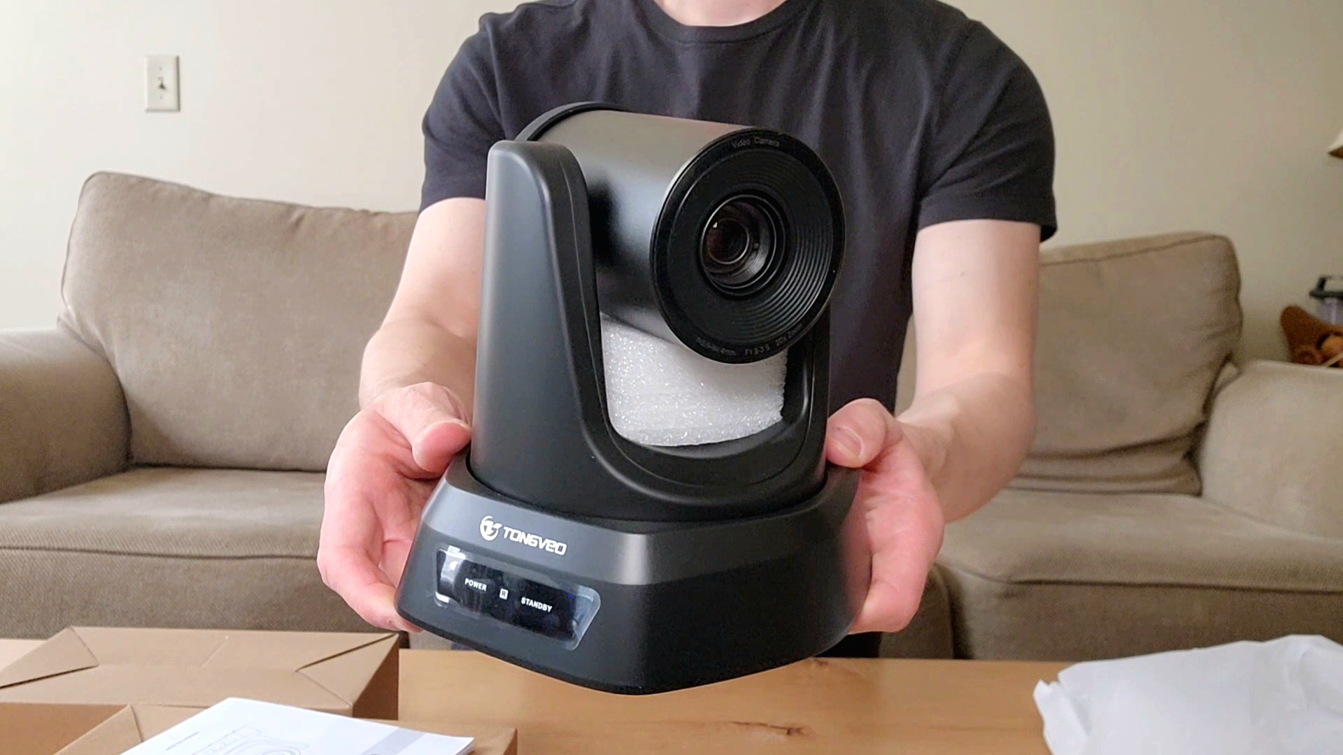 Watch Complete Overview and Demo Tongveo PTZ Video Camera on Amazon Live