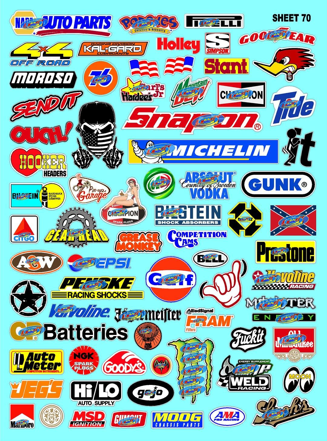 Motor Racing Sponsor Logo