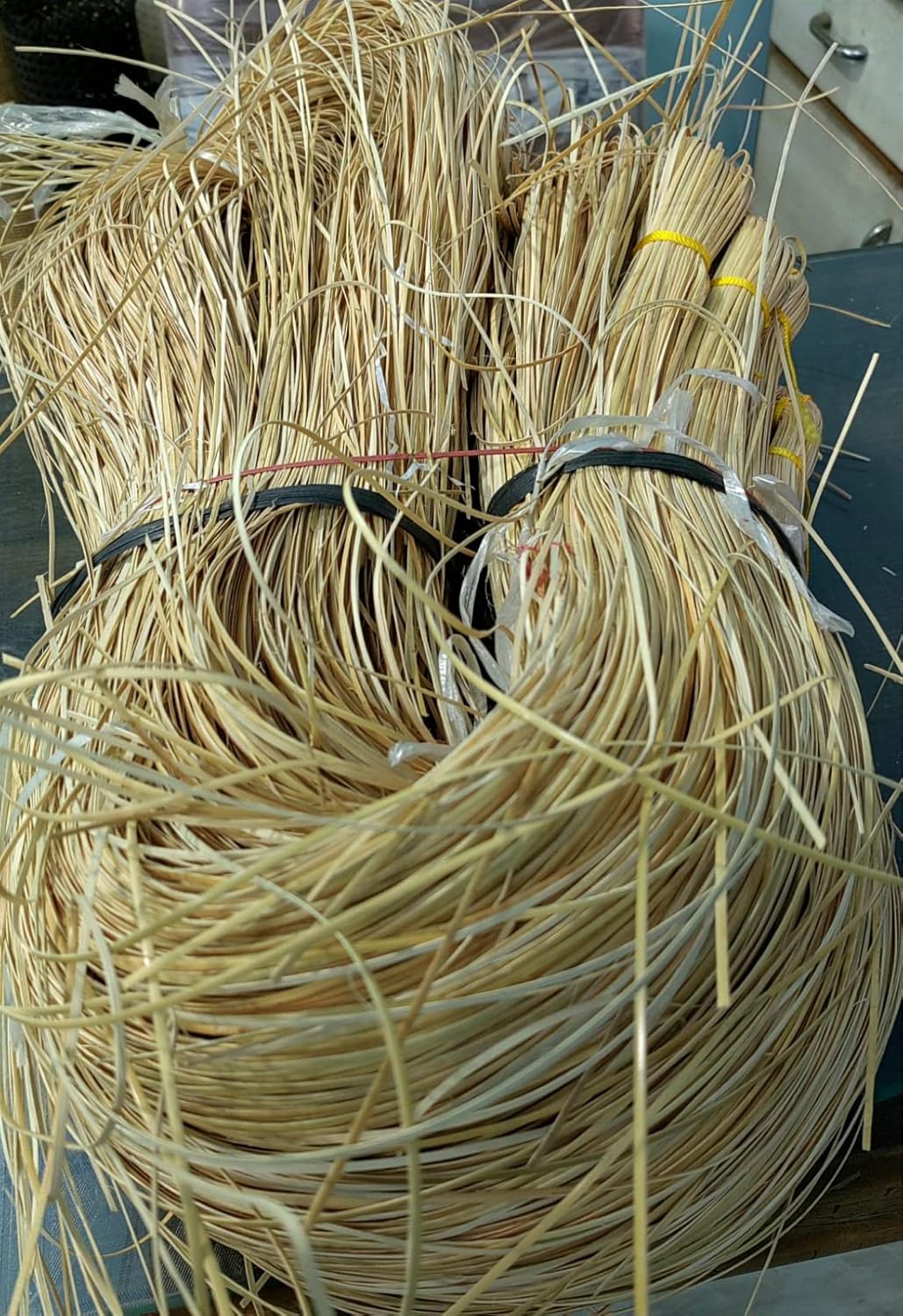 AMC Craft Natural Rattan Cane Wire, Cane Strip, Peel,Tar for Sofa ...