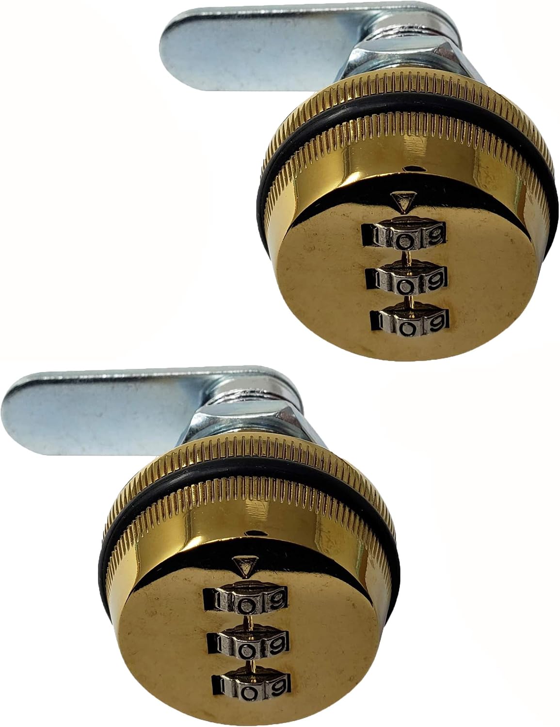 Admiral Locks Combination Cam Lock (1-1/8 Inch, Gold Pack of 2 ...