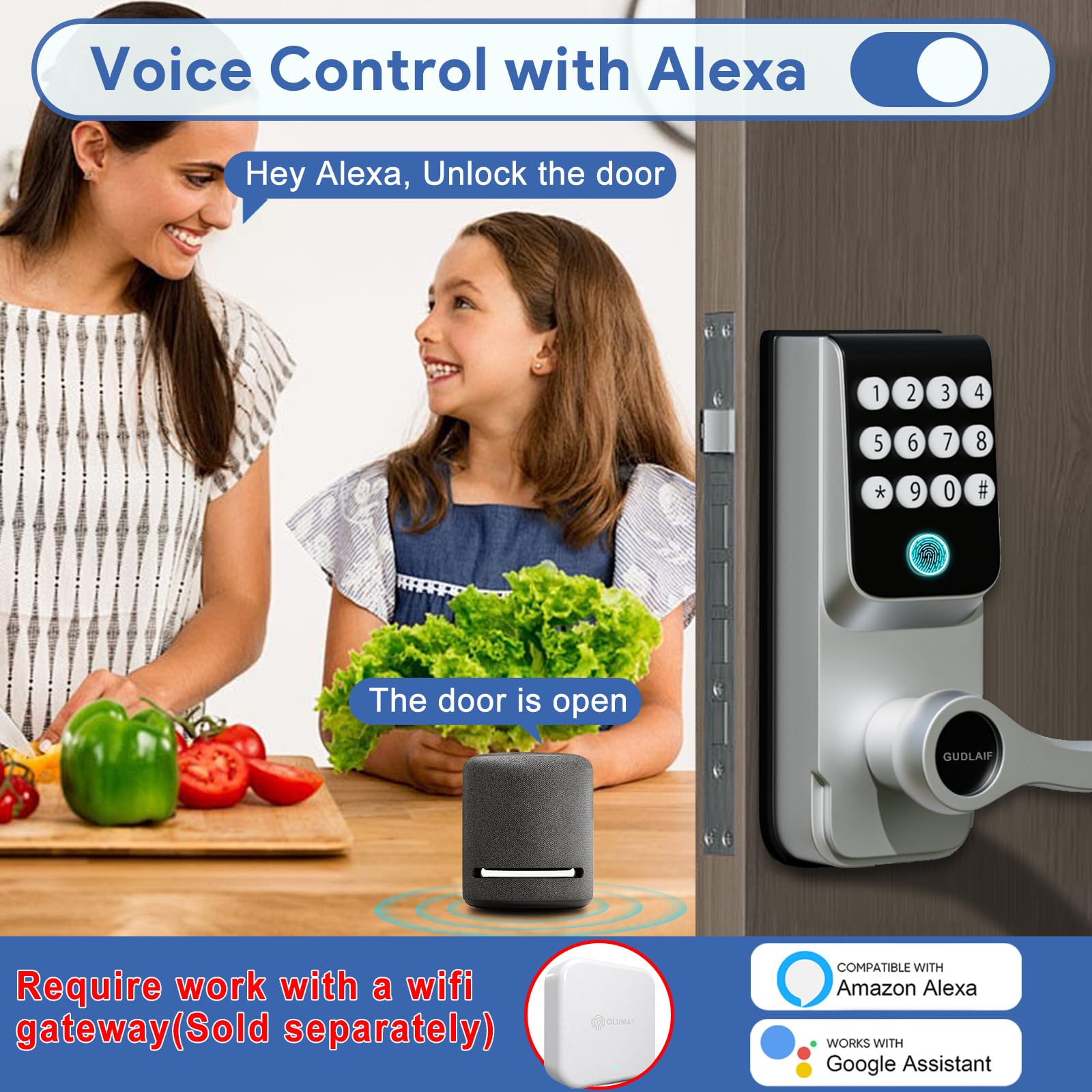 Snapklik.com : Keyless Entry Door Lock