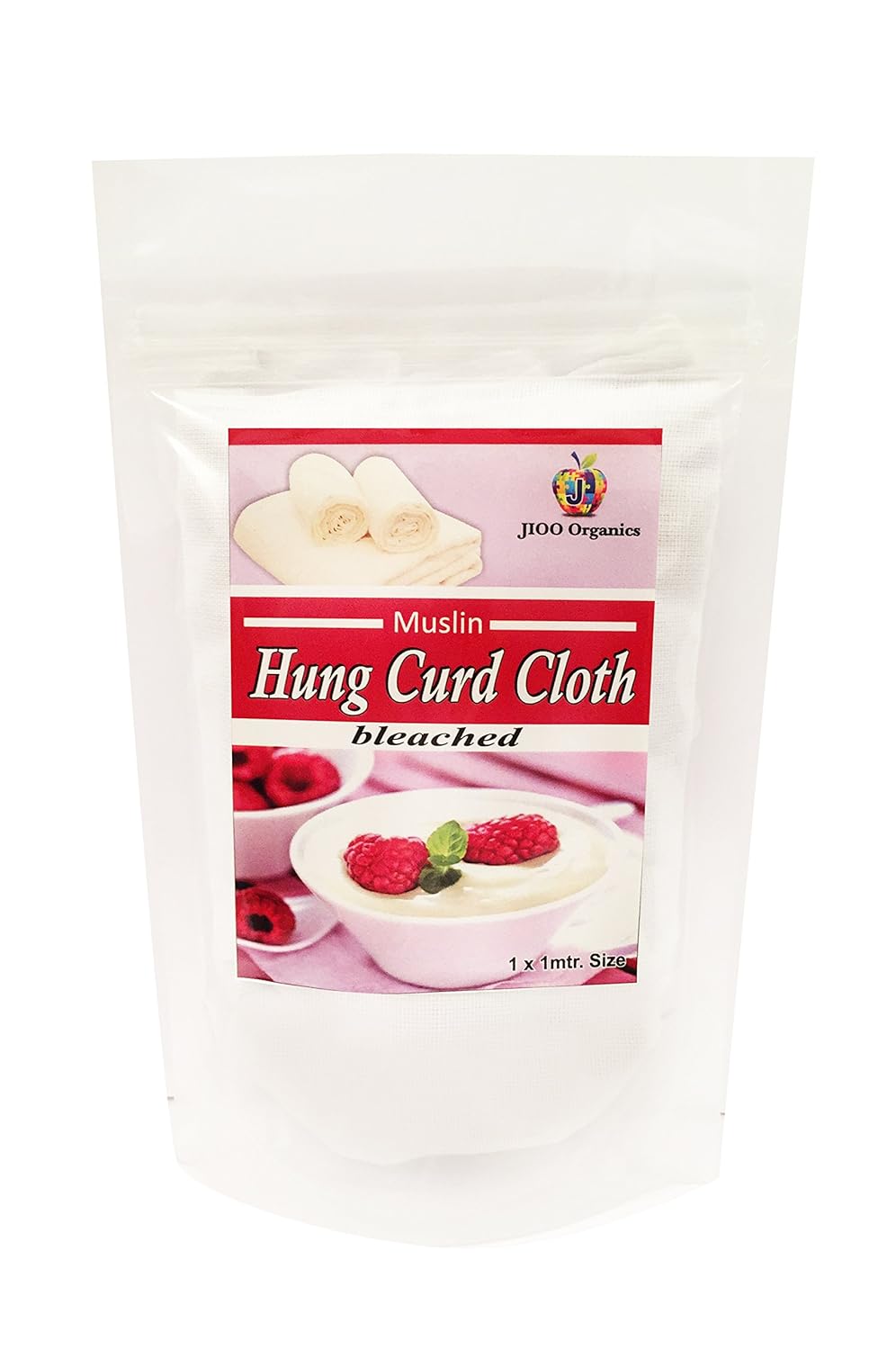 Jioo Organic Hung Muslin Curd Cloth (White) : Amazon.in: Home & Kitchen