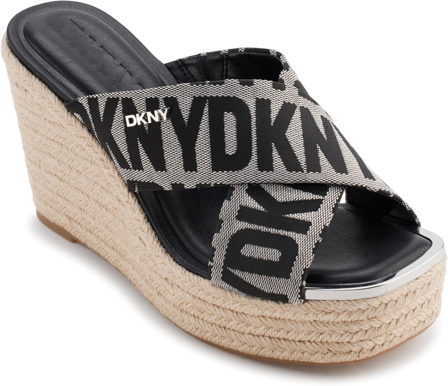 Amazon.com | DKNY Women's Pen-Wedge Sandal Flat | Flats