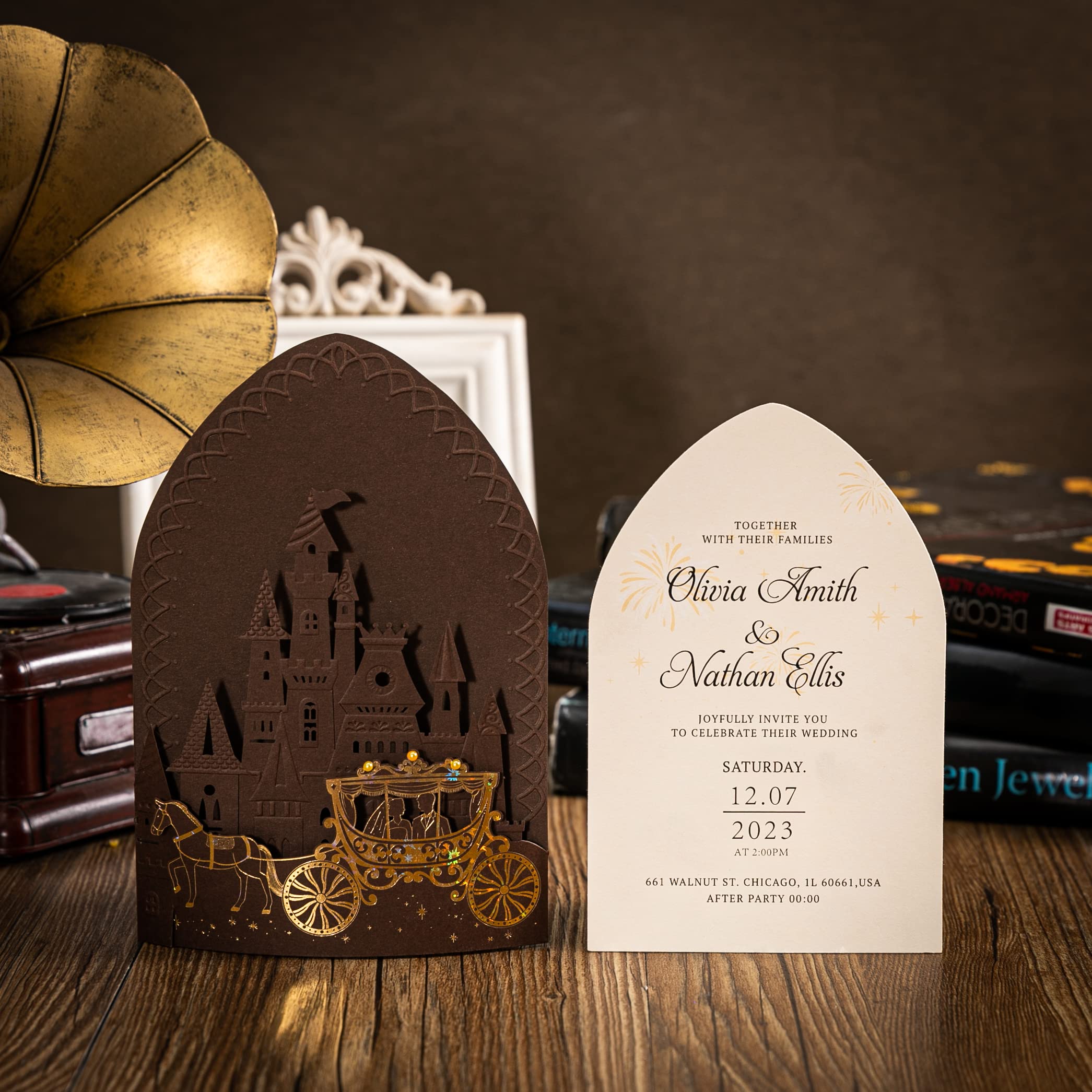 Castle Wedding Invitations