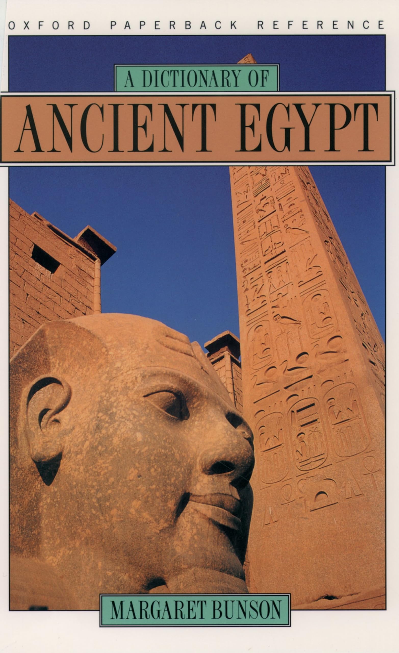 Amazon.com: A Dictionary of Ancient Egypt: 9780195099898: Bunson ...