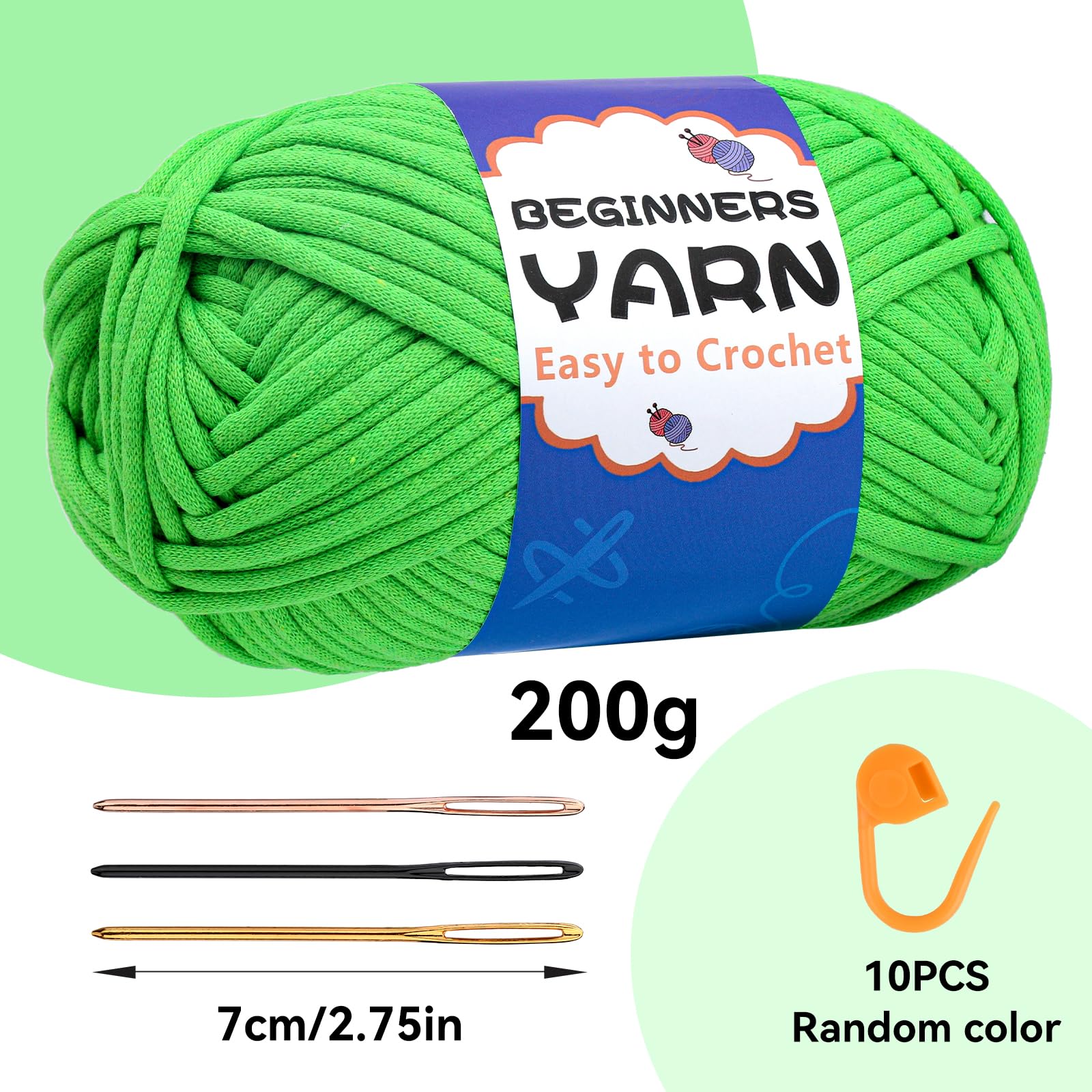 200g Yarn for Crochet, Chunky Yarn for Crochet, Crochet Yarn, Thick ...
