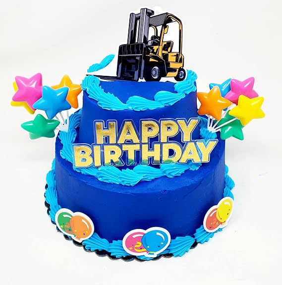 Amazon.com: Forklift Operator Construction Heavy Machinery 7 Piece ...