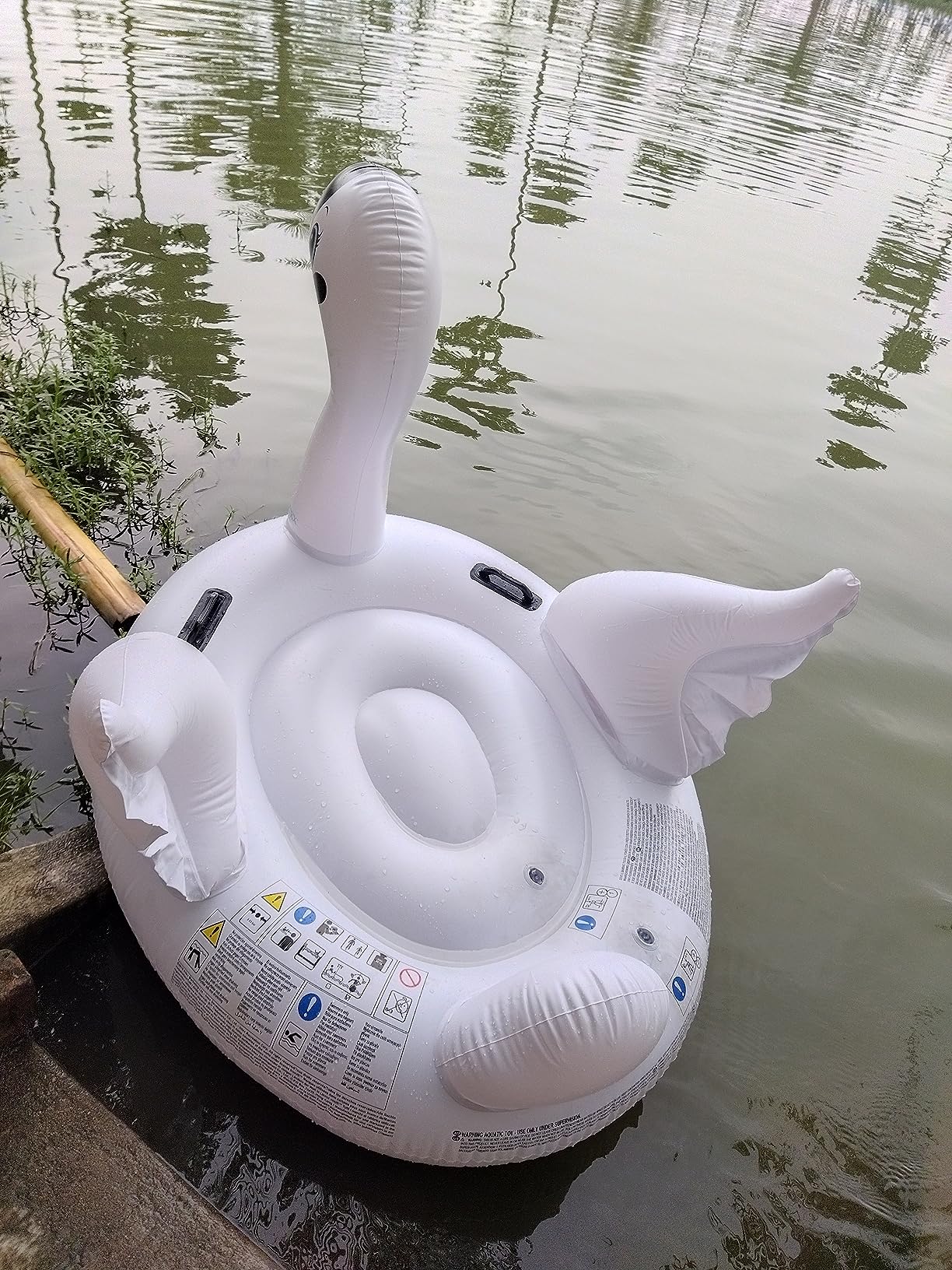 Intex Swan Inflatable Ride-On, 51" X 40" X 39", for Ages 3+ : Amazon.in ...