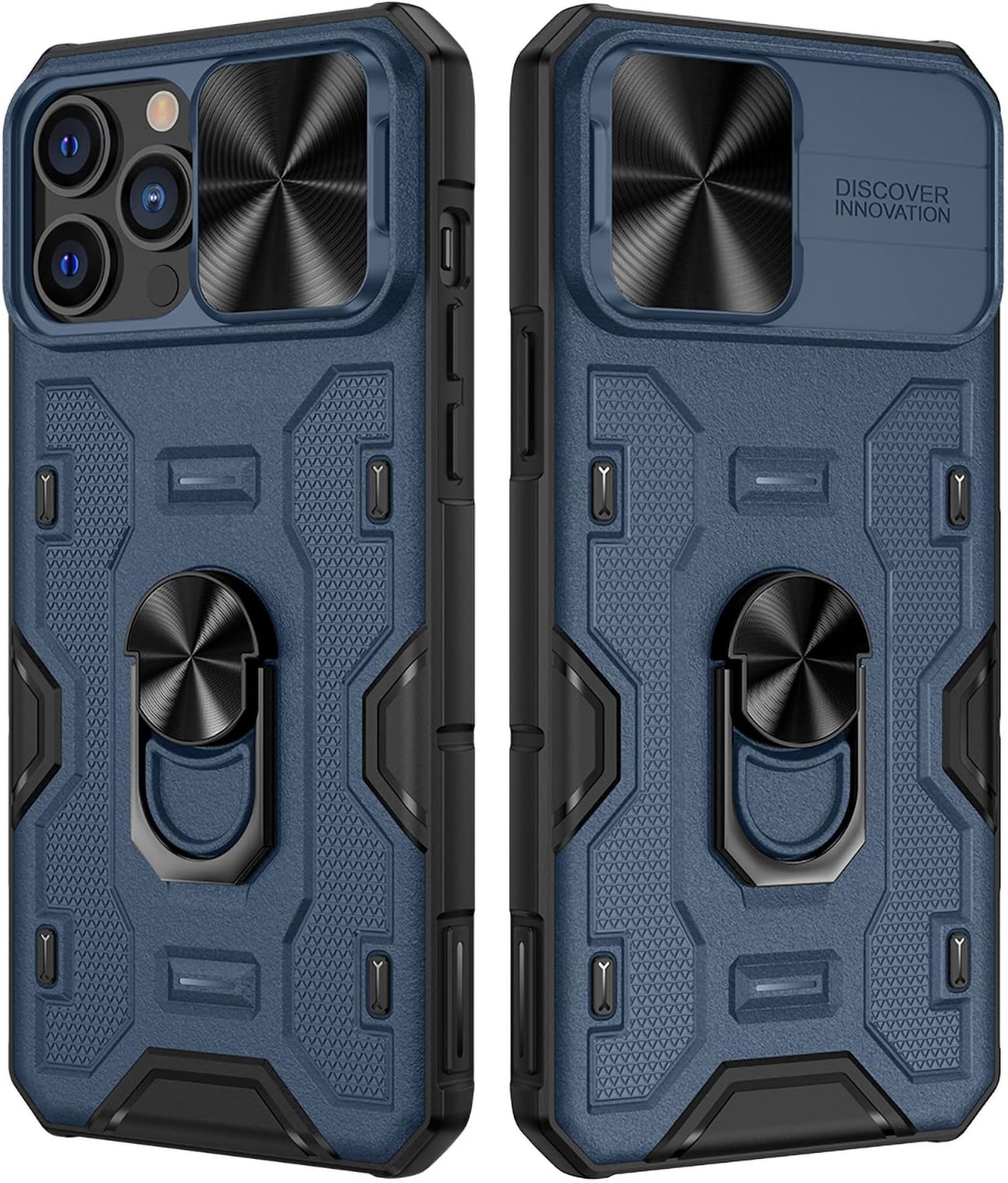 Amazon.com: DEERLAMN Case for iPhone 13 Pro Max with Slide Camera Cover ...