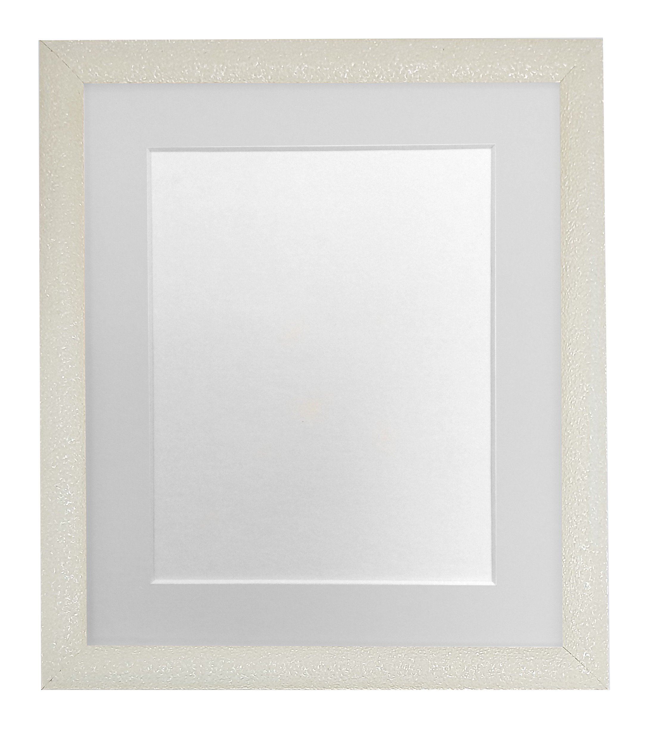 FRAMES BY POST Glitz Cream Picture Photo Frame with Light Grey Mount A3 ...