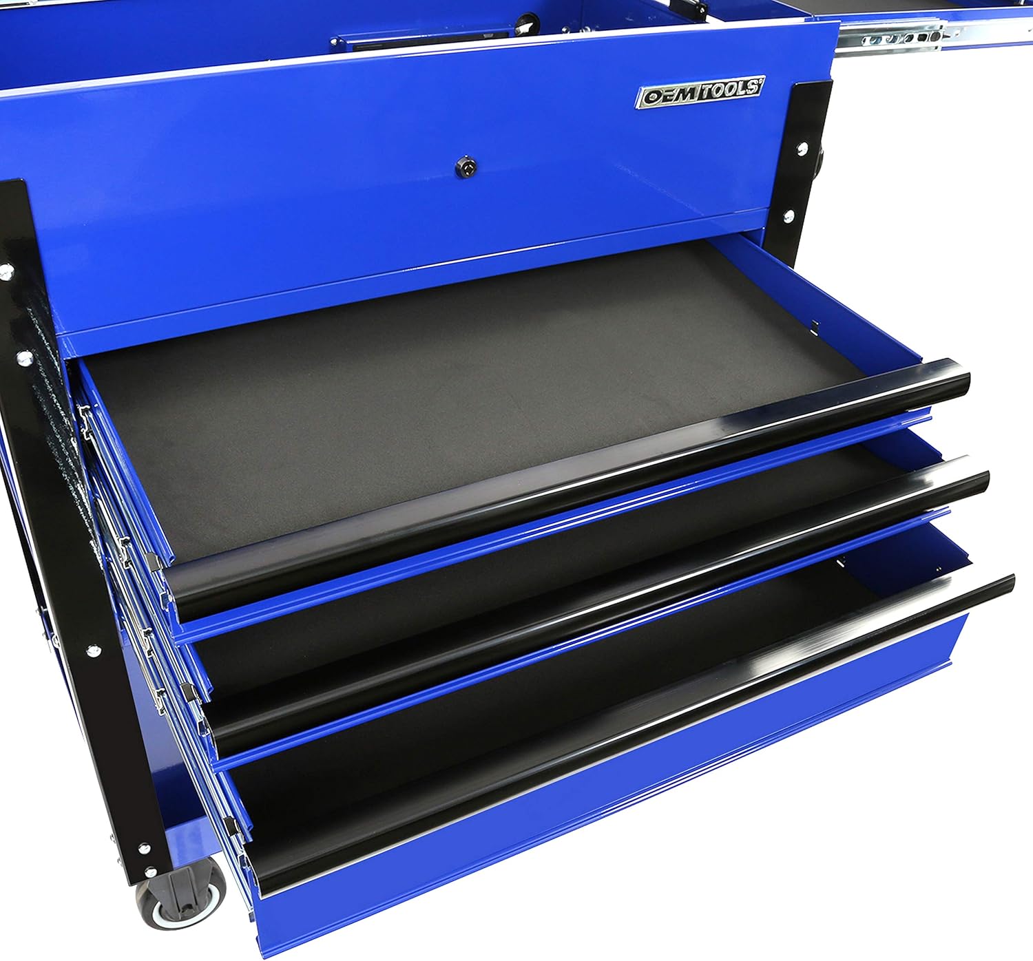 OEMTOOLS 24730 Carrito de herramientas deslizante de 3 cajones, caja de ...