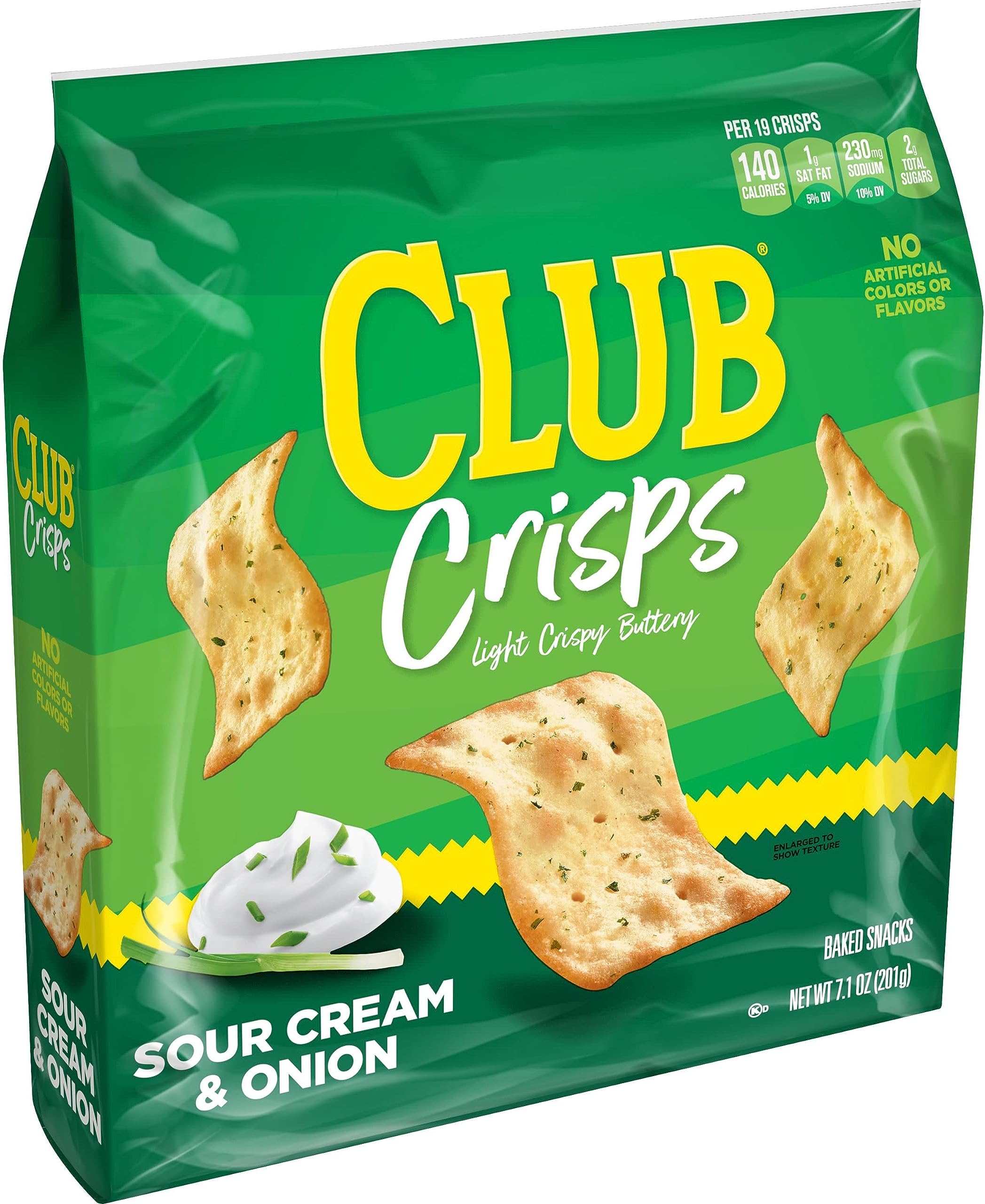Amazon.com: Club Cracker Crisps, Baked Snack Crackers, Party Snacks ...