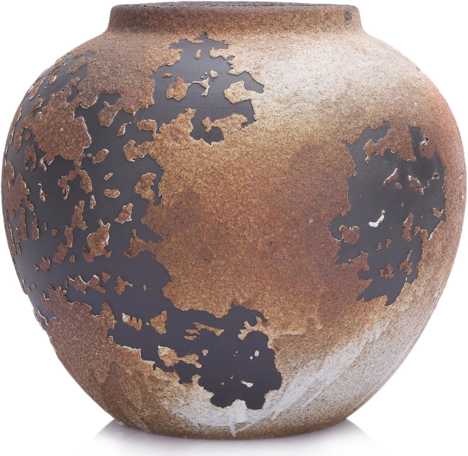 Amazon.com: Rustic Terracotta Vase for Home Decor, Farmhouse Decor ...