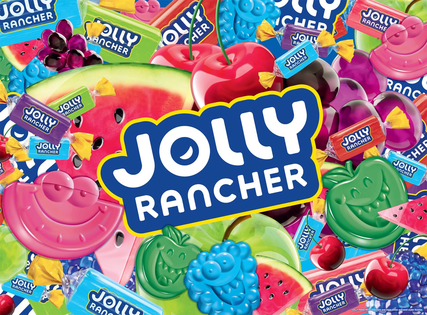 Amazon.com: Buffalo Games - Hershey - Jolly Rancher Collage - 1000 ...