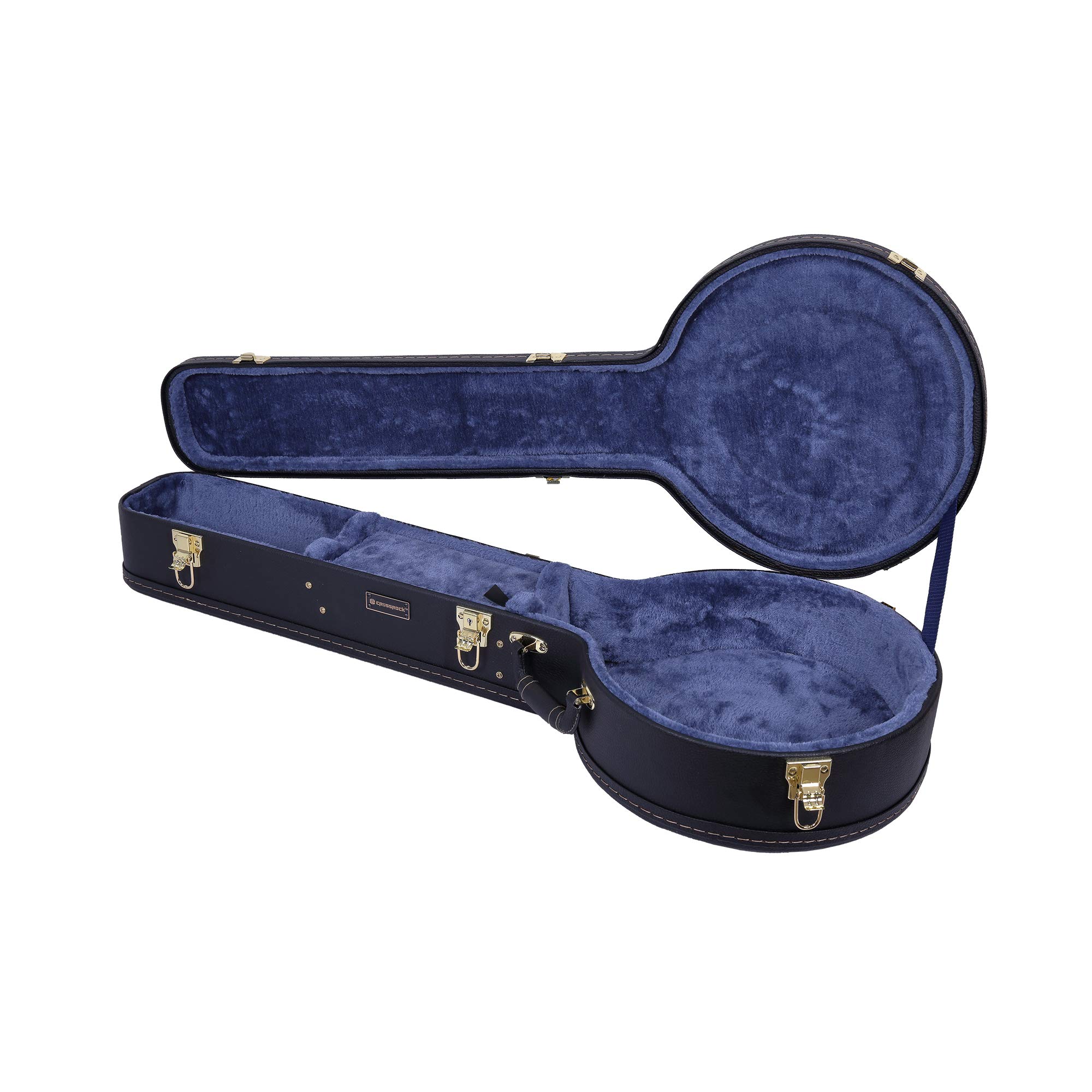 Snapklik.com : Crossrock Hardshell Banjo Case Fits 5-string Resonator ...