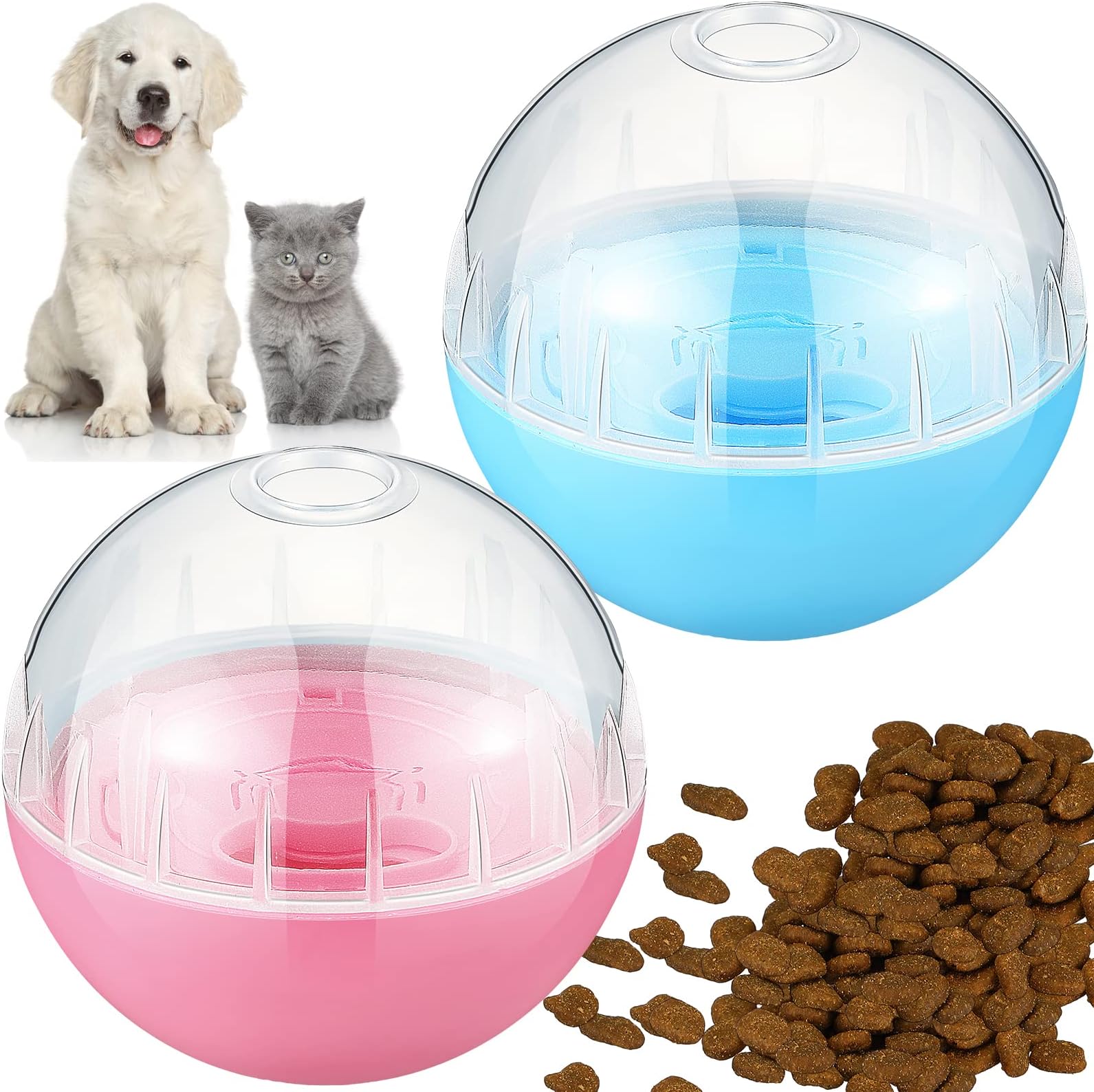Pet Supplies : Our Pets Smarter Interactive IQ Treat Ball Dog Toy, 3 ...
