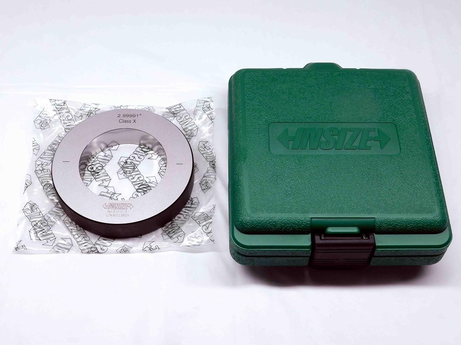 INSIZE 3" Class X Master Plain BORE Setting Ring GAGE 3.0 ONSIZE 76.2mm ...