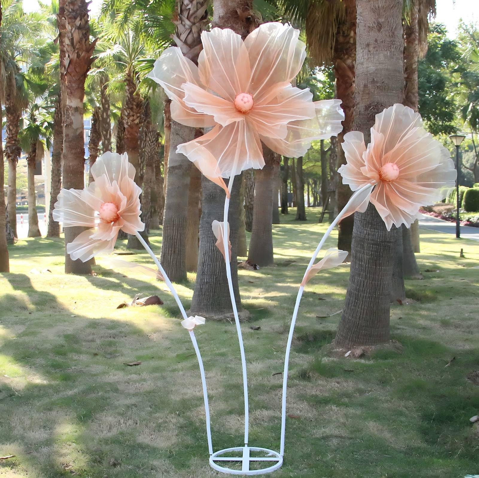 Amazon.com: YOFNIRG Giant Flowers for Decoration,Wedding Reception ...