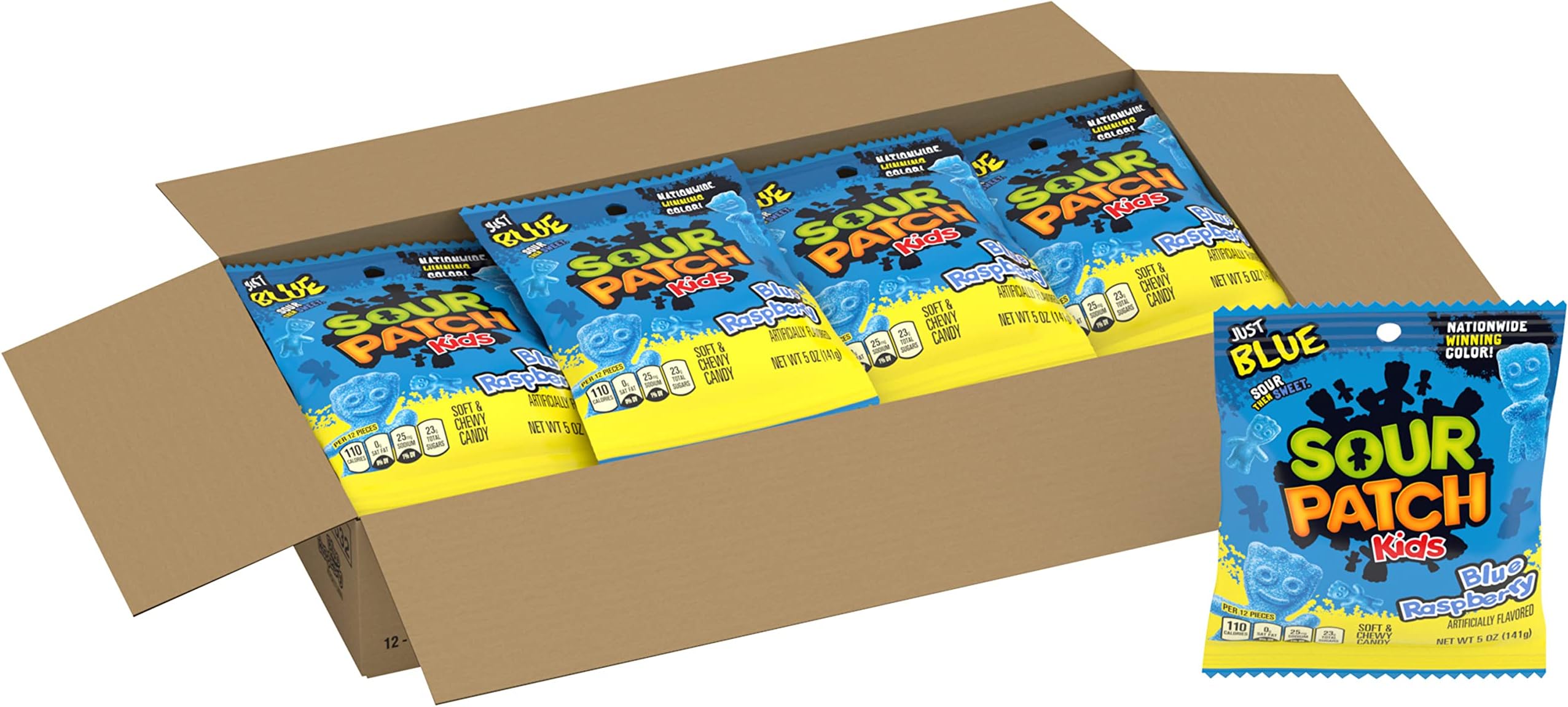 Amazon.com : SOUR PATCH KIDS Lemonade Fest Soft & Chewy Candy, Bulk ...