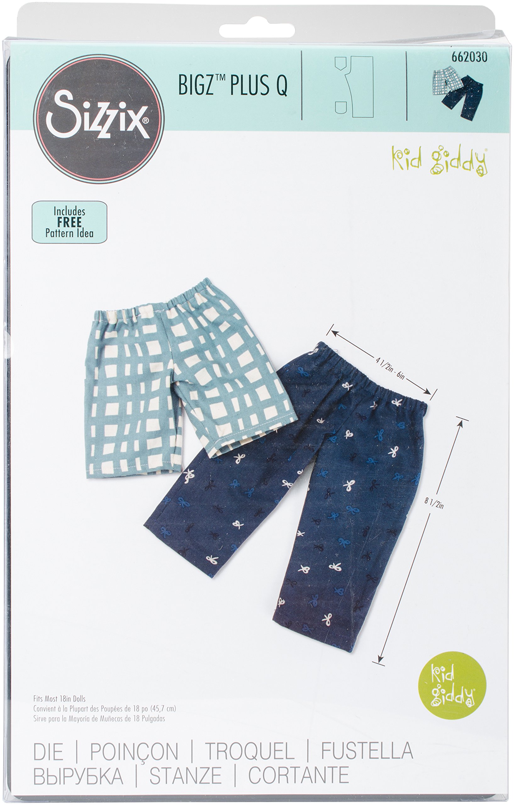Sizzix 662030 Bigz Dies Plus Doll Apparel Bottom By Kid | Desertcart INDIA