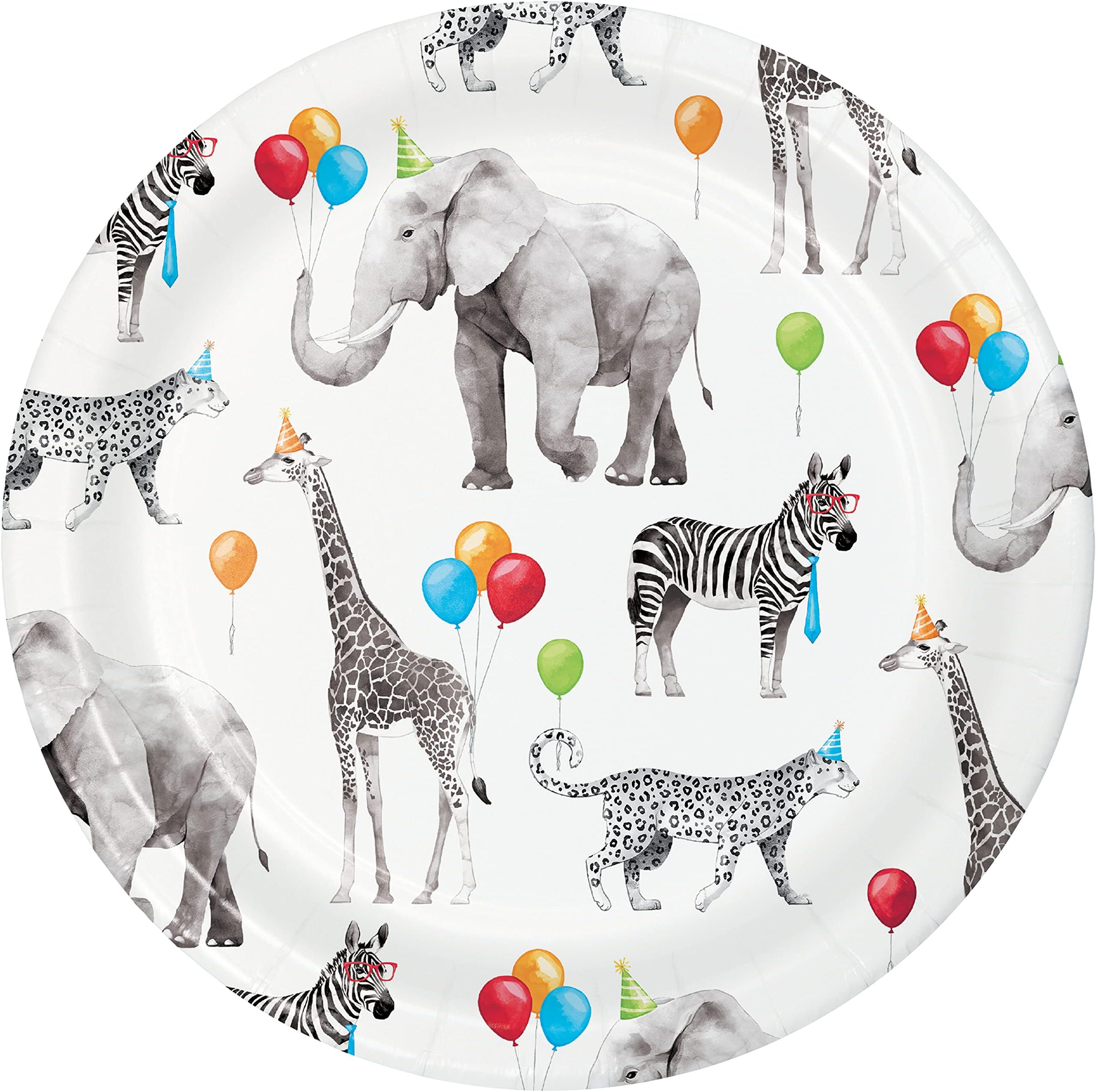 Amazon.com: Meri Meri Safari Animals Dinner Plates : Toys & Games