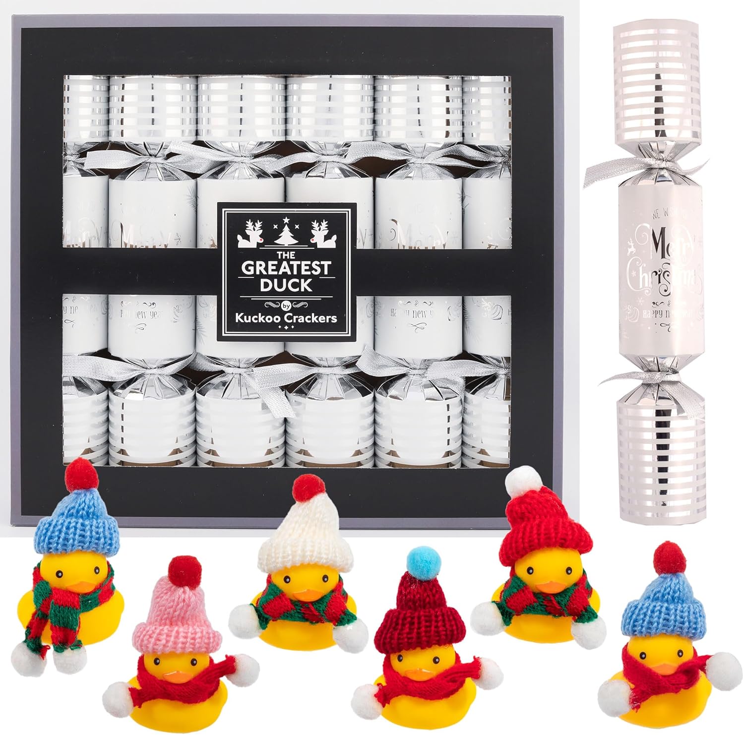 Kuckoo Crackers - 6 x 13-inch The Greatest Duck Game Christmas Crackers ...