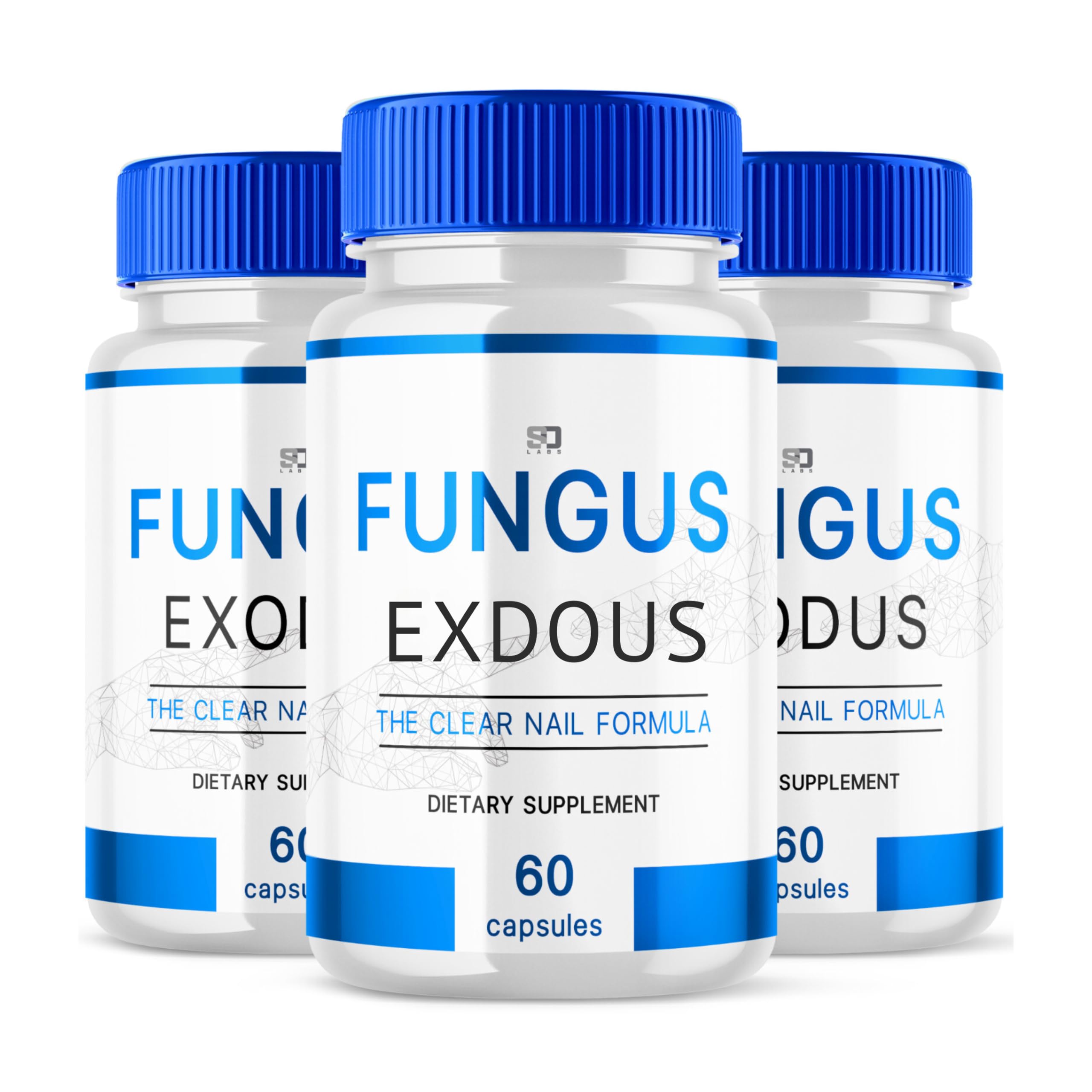 Amazon.com : (Pack of 3) Fungus-Exdous - Pills Supports Strong Healthy ...