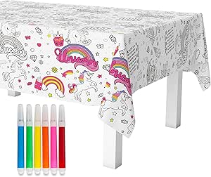 Amazon.com: Giant Unicorn Coloring Poster for Kids, 54x108 Inch Unicorn ...